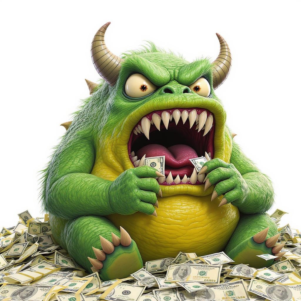 The inflation monster - Just One Lap
