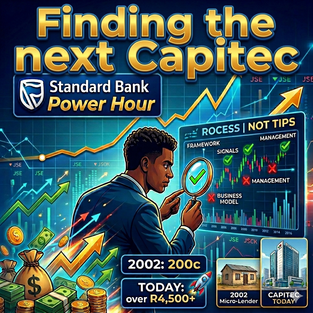 Finding the next Capitec | Local and offshore - Just One Lap